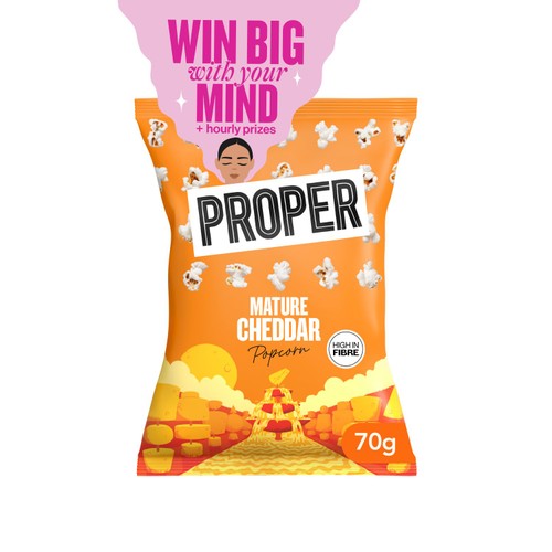 PROPERCORN Mature Cheddar Popcorn - Ocado