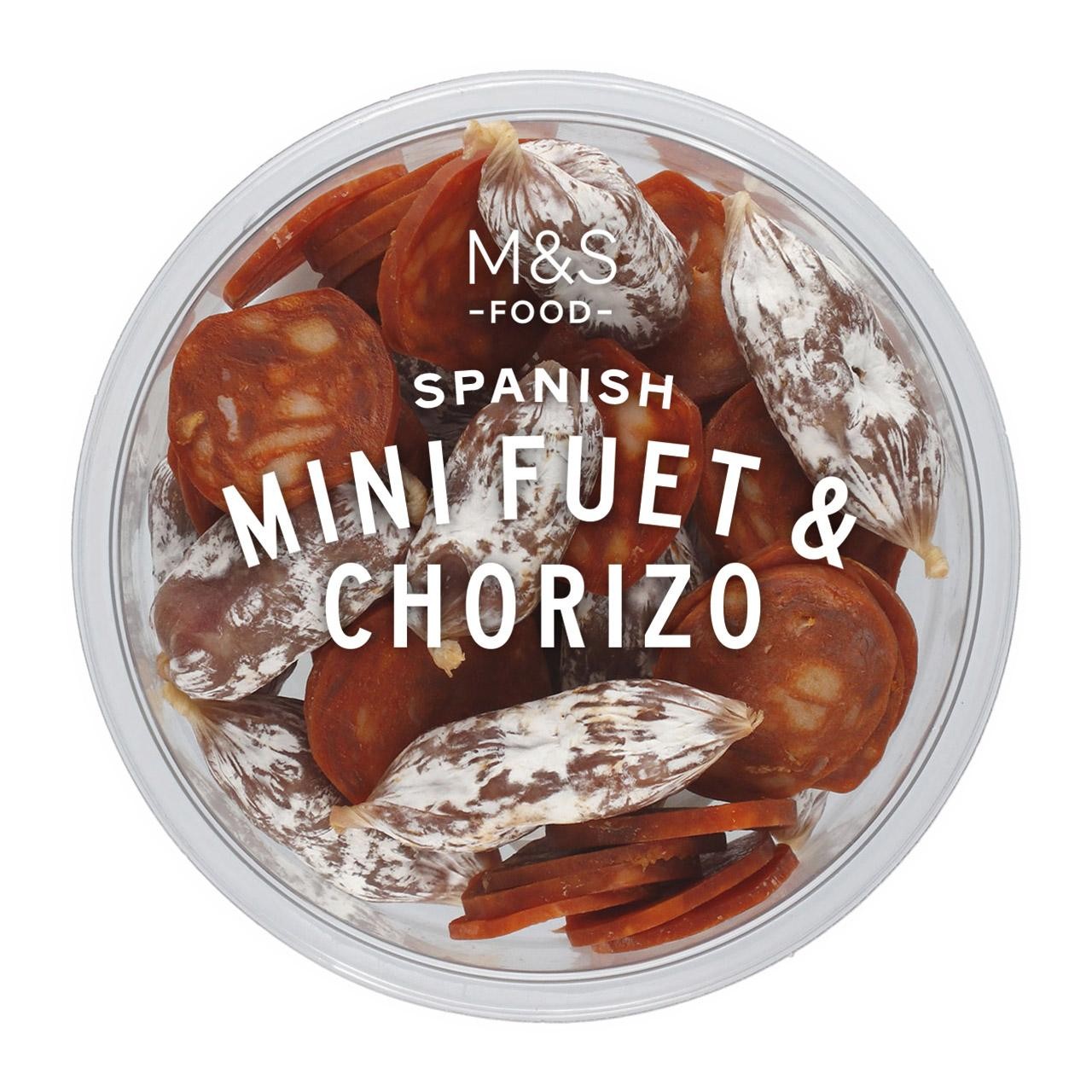 M&S Spanish Mini Fuet & Chorizo - Ocado