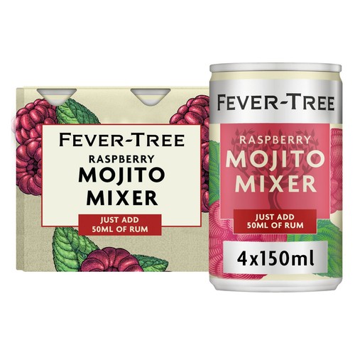 Fever-Tree Raspberry Mojito Cocktail Mixer - Ocado