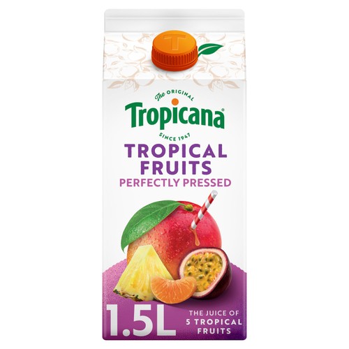 Tropicana Pure Tropical Fruit Juice - Ocado