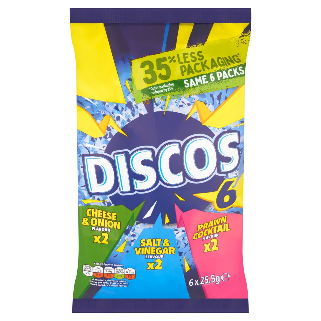 Discos Variety Multipack Crisps - Ocado