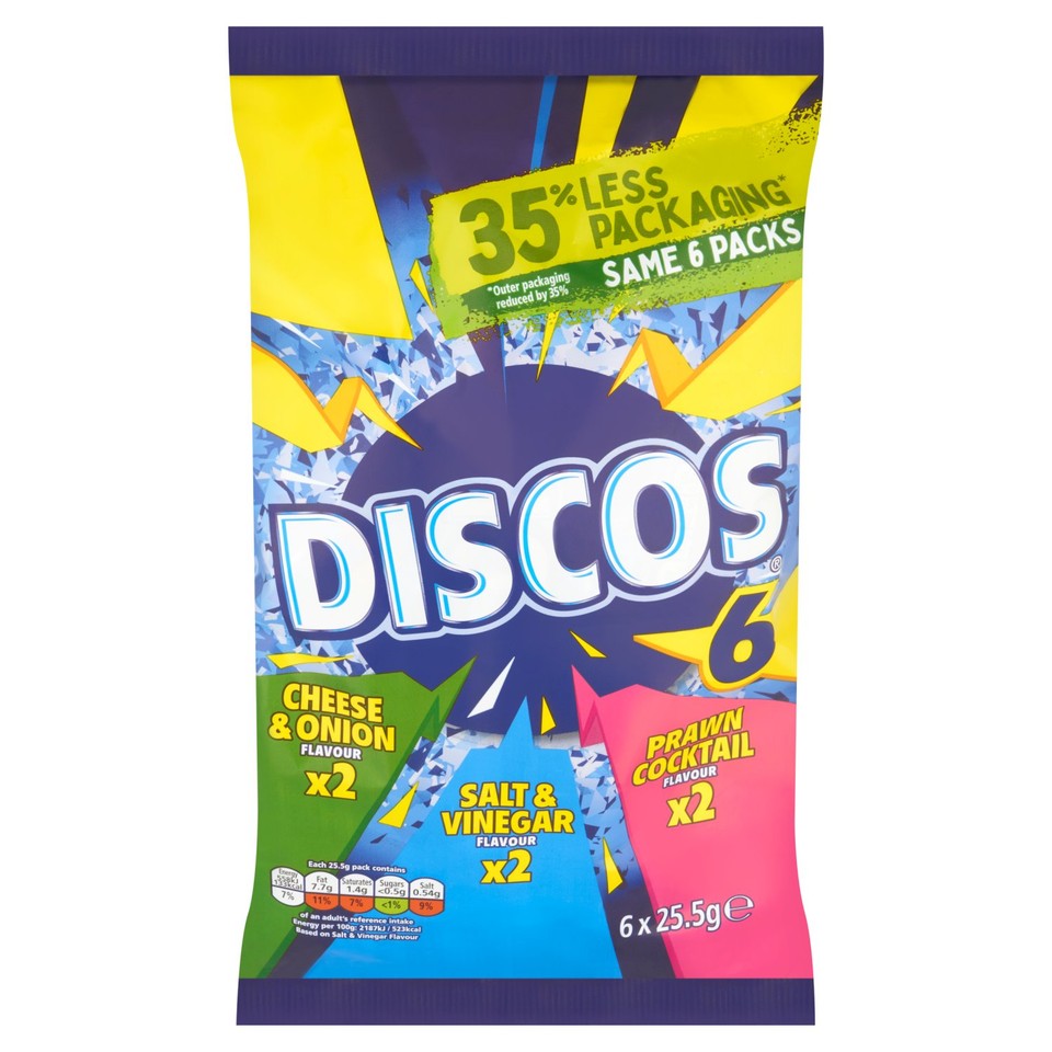 Discos Variety Multipack Crisps - Ocado
