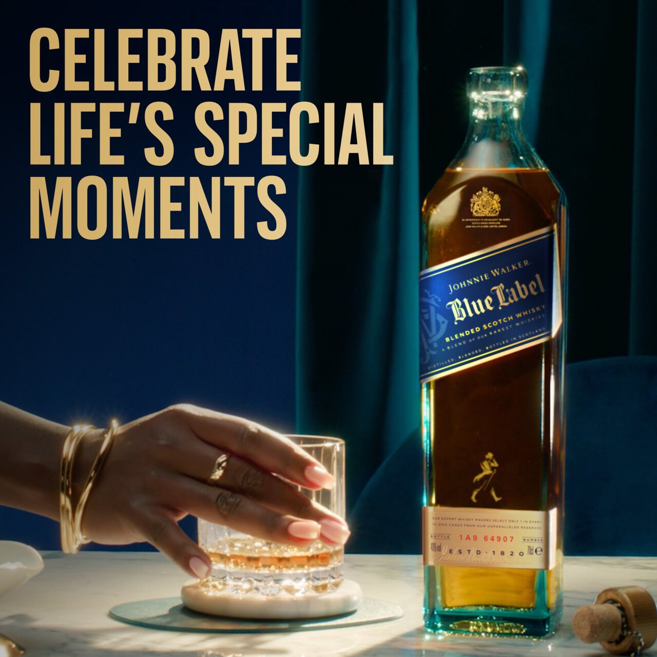 Johnnie Walker Blue Label Blended Scotch Whisky - Ocado