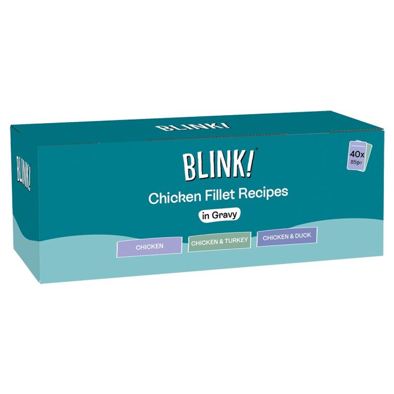 Blink Chicken Fillets in Gravy Bulk Pack - Ocado