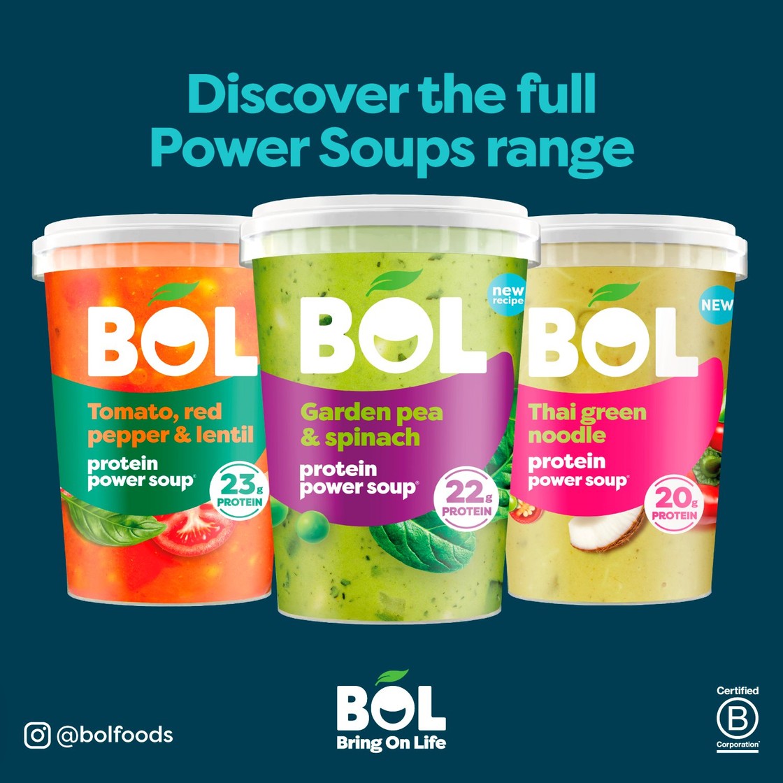 BOL Butternut Squash & Chilli Power Soup - Ocado
