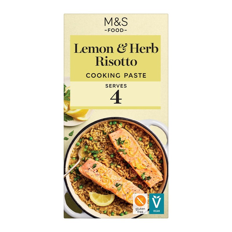 M&S Lemon & Herb Risotto Cooking Paste - Ocado
