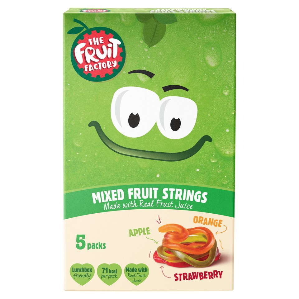 The Fruit Factory Strawberry Apple & Orange Fruit Strings - Ocado