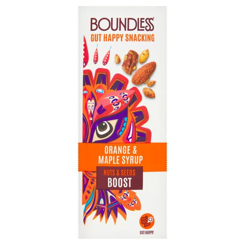 Boundless, Orange & Maple Syrup, Nuts & Seeds Boost - Ocado