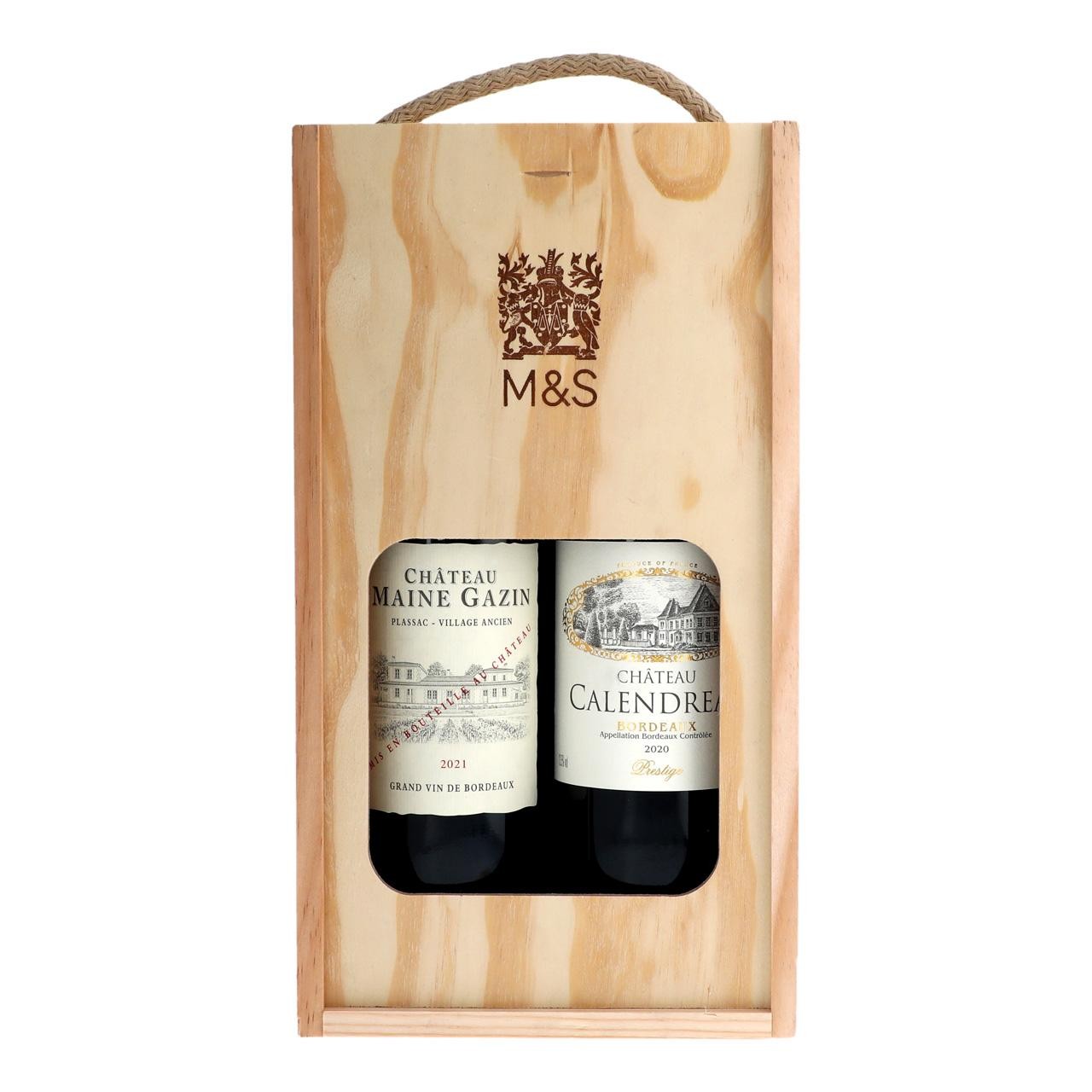 M&S Bordeaux Red Wine Gift Box - Ocado