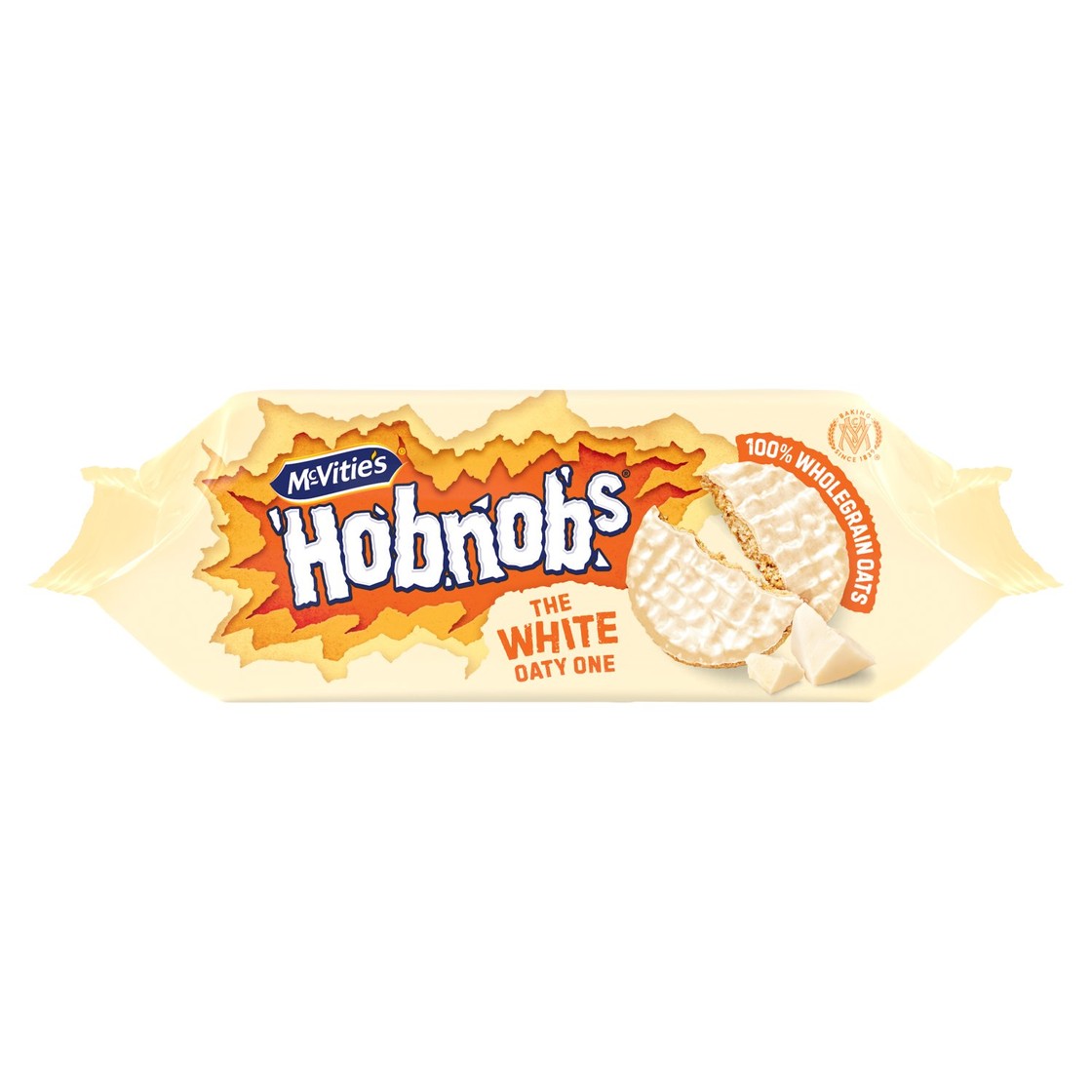 McVities White Chocolate Hobnobs - Ocado