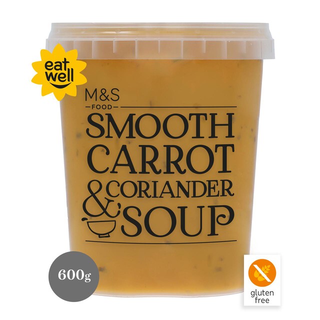 M&S Smooth Carrot & Coriander Soup - Ocado