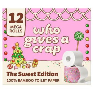 Who Gives A Crap Extra Soft Christmas Edition Mega Rolls - Ocado