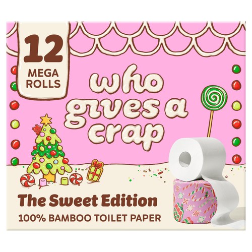 Who Gives A Crap Extra Soft Christmas Edition Mega Rolls - Ocado