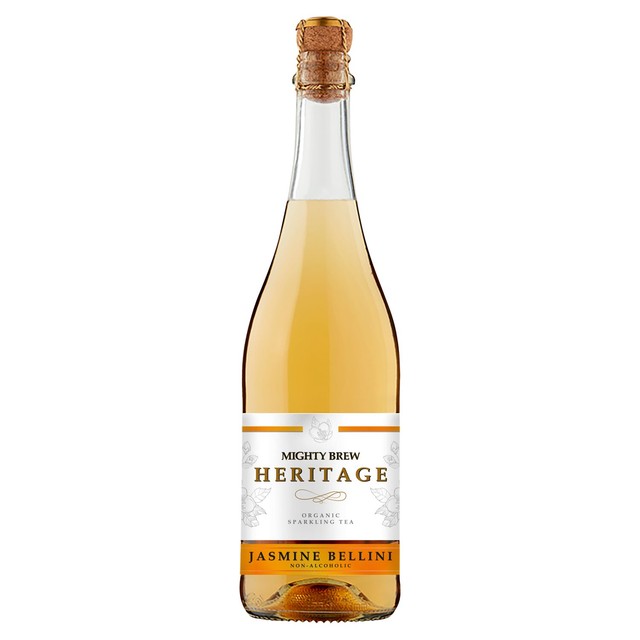 Mighty Brew Heritage Jasmine Bellini Organic Kombucha - Ocado