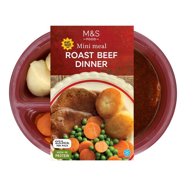 M&S Roast Beef Dinner Mini Meal - Ocado