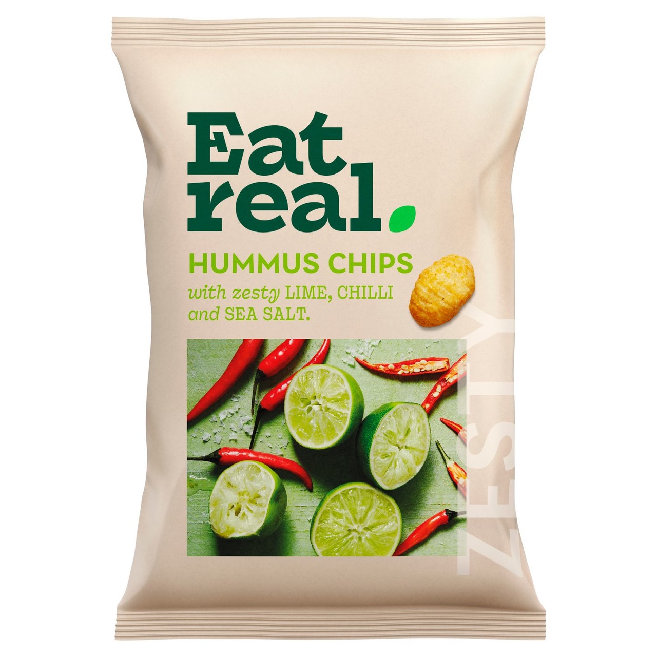 Eat Real Hummus Chips Chilli Lime and Sea Salt - Ocado