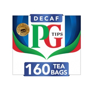 PG Tips Decaf 160 Plant Based Biodegradable Decaffeinated Tea Bags - Ocado