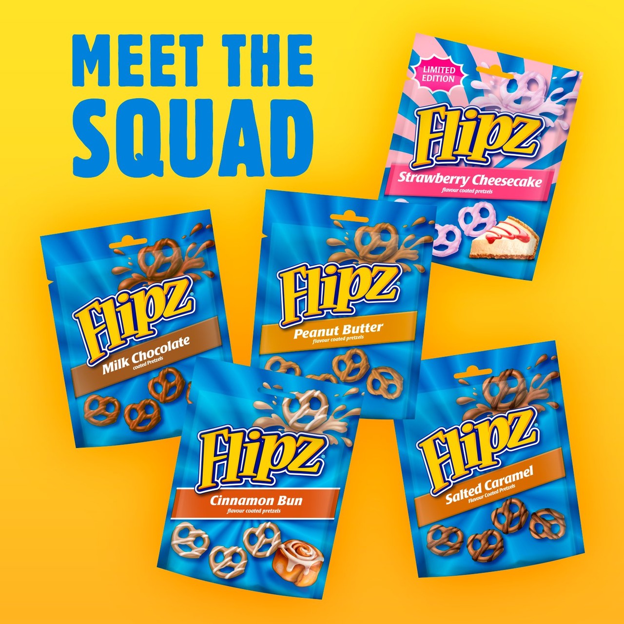 Flipz Cinnamon Bun Flavour Coated Pretzel Snacks - Ocado