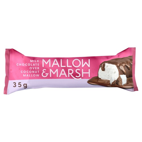 Mallow & Marsh Coconut Milk Chocolate Marshmallow Bar - Ocado