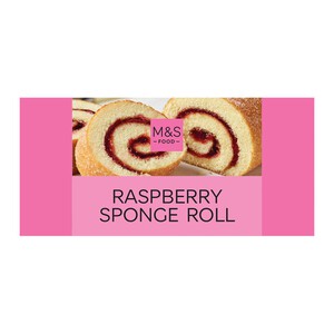 M&S Raspberry Sponge Roll - Ocado