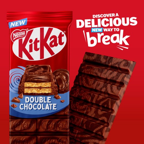 Kit Kat Double Chocolate Sharing Block - Ocado