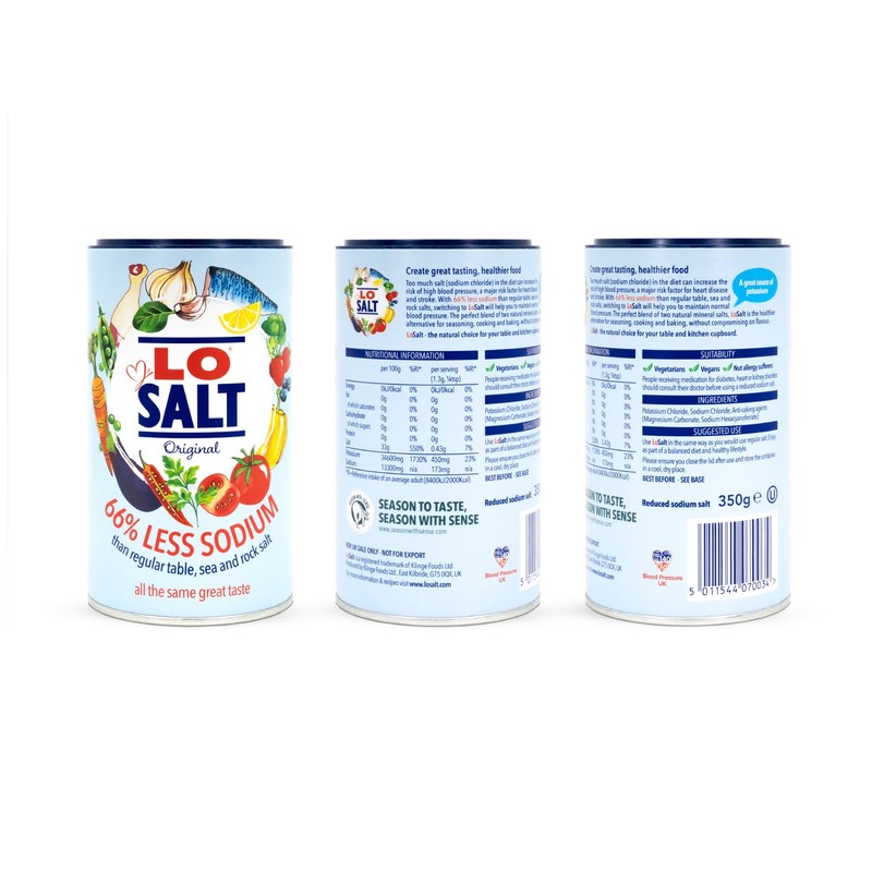 LoSalt Reduced Sodium Salt - Ocado
