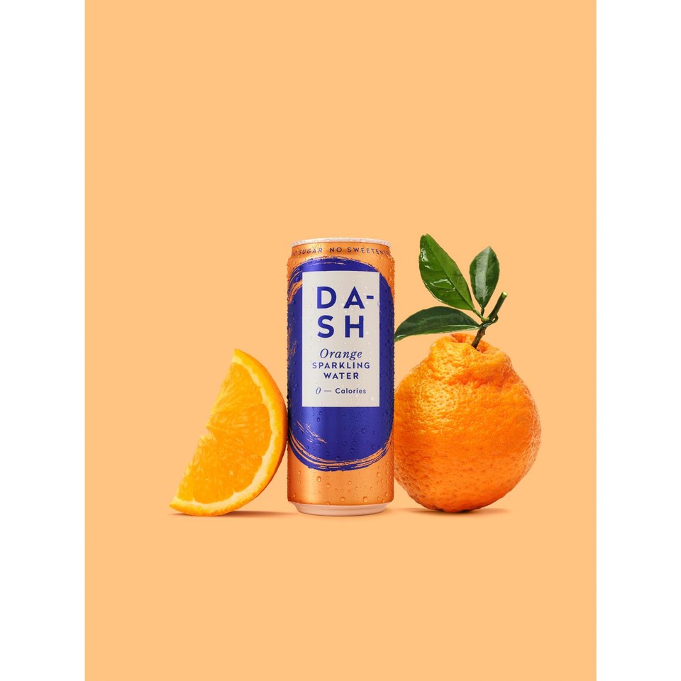 DASH Orange Infused Sparkling Water - Ocado