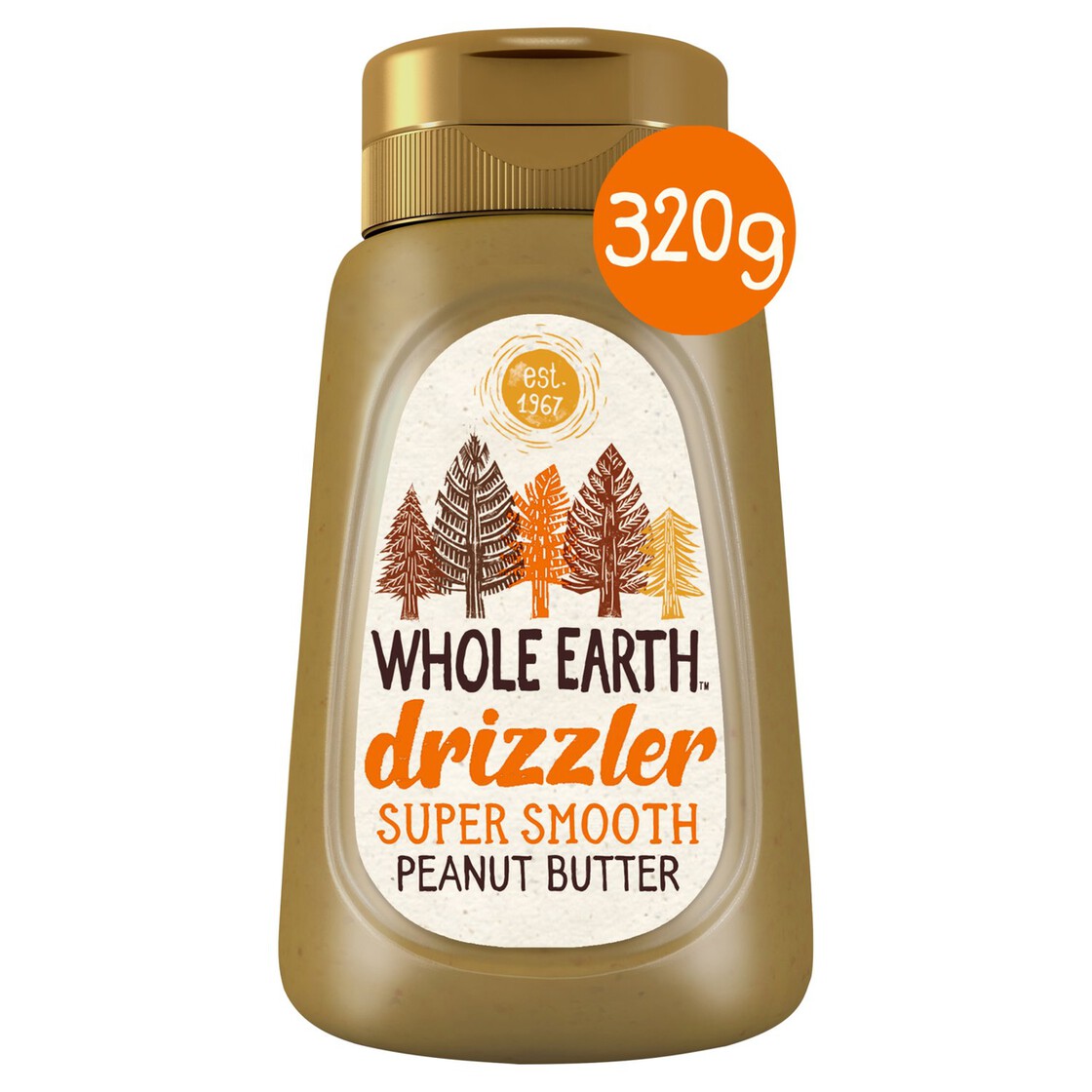 Whole Earth Drizzler Peanut Butter - Ocado