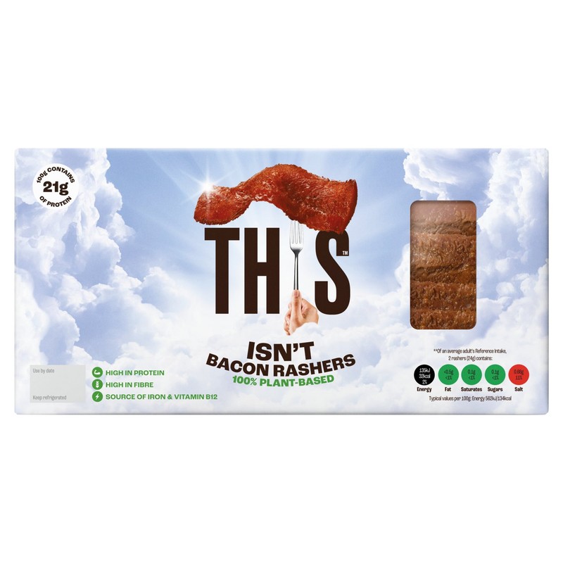 THIS Isn't Bacon Plant-Based Rashers - Ocado