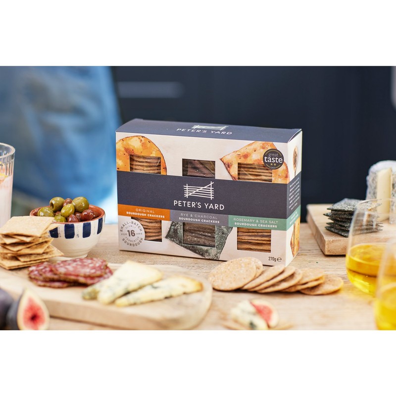 Peter's Yard Sourdough Crackers Selection Box - Ocado