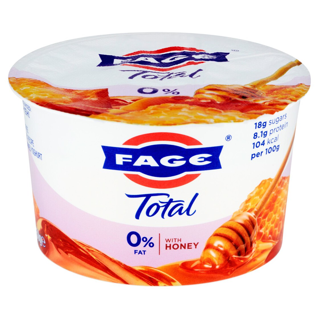 Fage Total 0% Greek Strained Yoghurt with Honey - Ocado