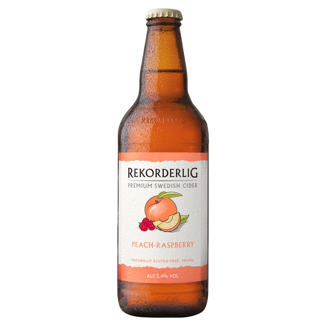 Rekorderlig Peach and Raspberry Cider - Ocado