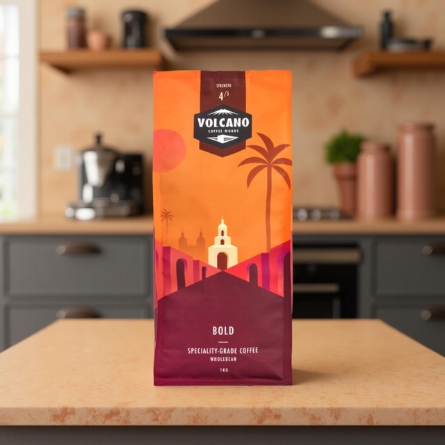 Volcano Coffee Works Bold Colombia Espresso Beans - Ocado