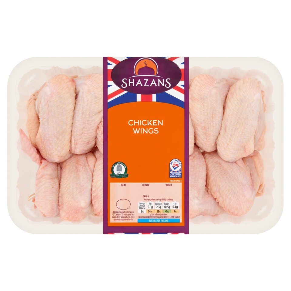 Shazans Chicken Wings - Ocado