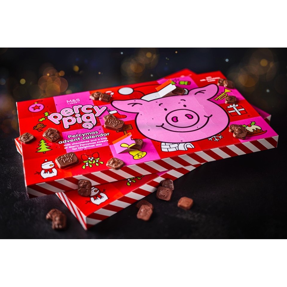 M&S Percy Pig Milk Chocolate Advent Calendar - Ocado