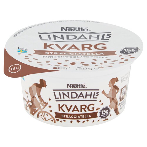 Lindahls Kvarg Stracciatella - Ocado