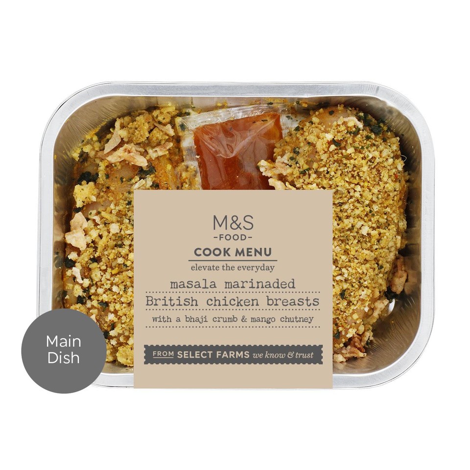 M&S Mango Masala Chicken Breasts - Cook Menu - Ocado