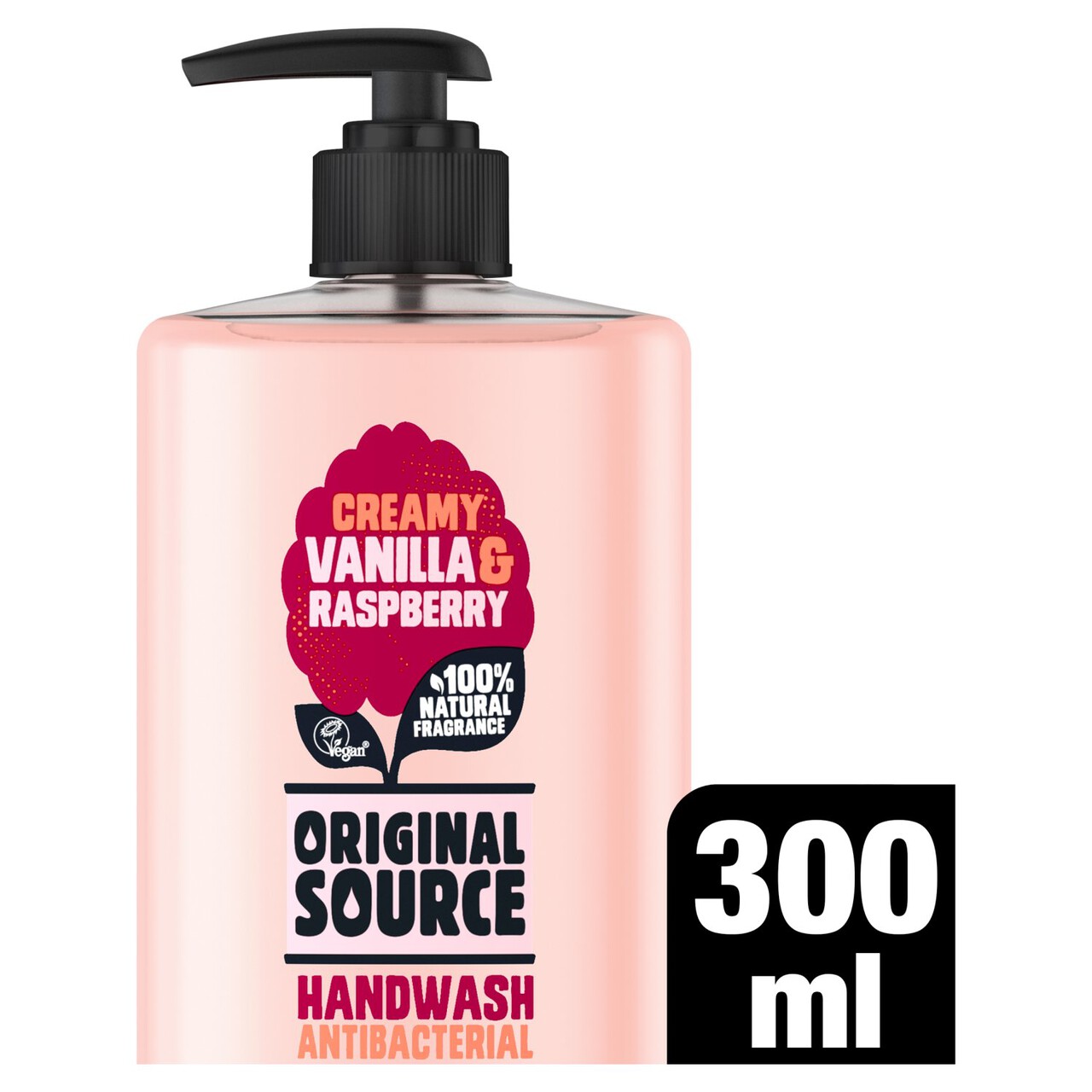 Original Source Vanilla and Raspberry Antibacterial Handwash - Ocado
