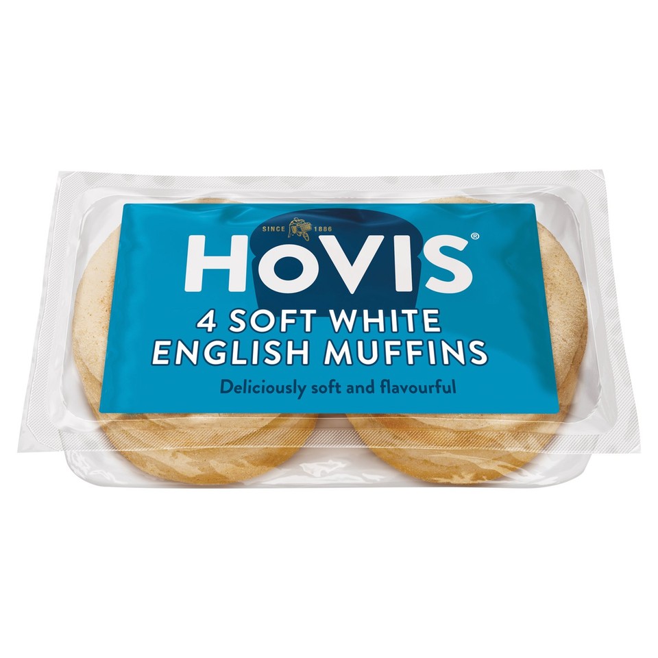 Hovis Soft White Muffins - Ocado