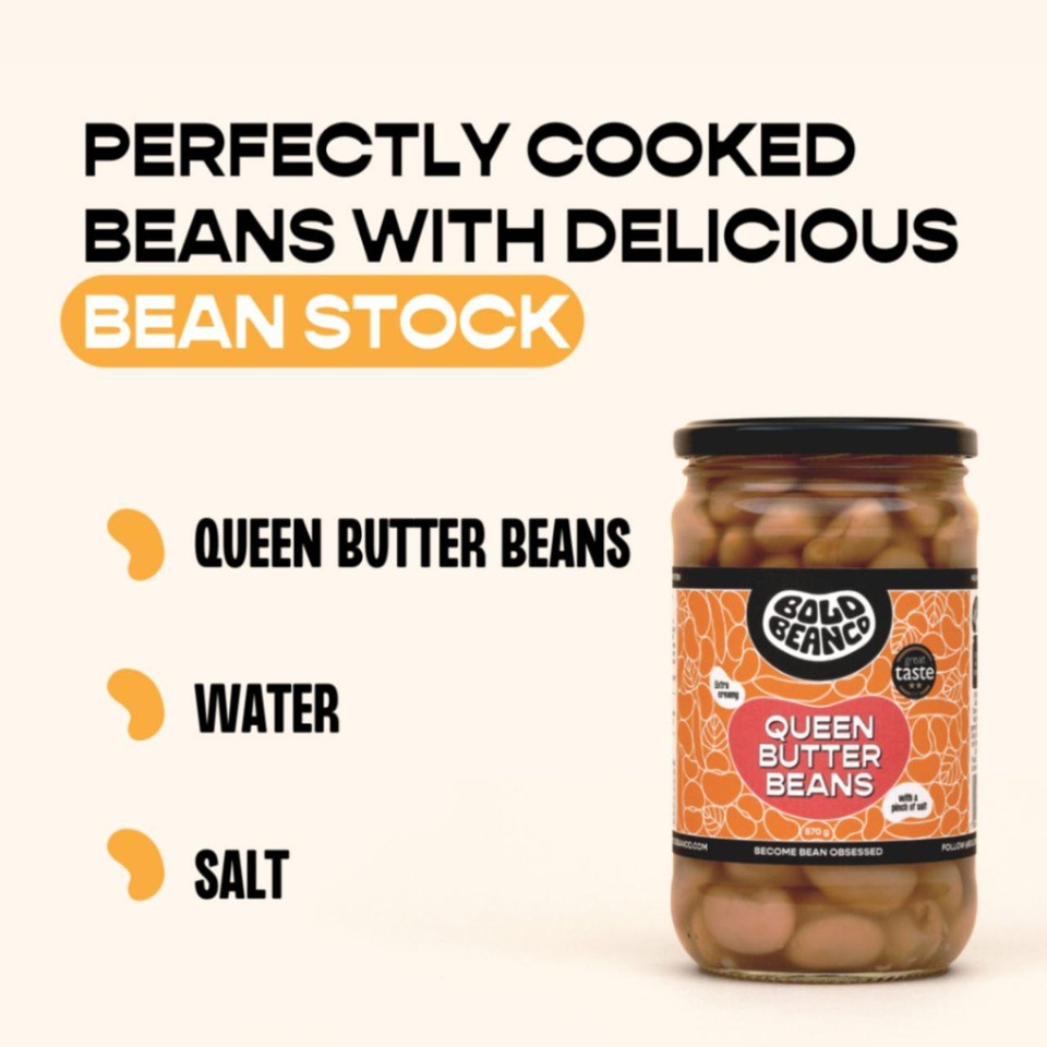 Bold Bean Co Queen Butter Beans - Ocado