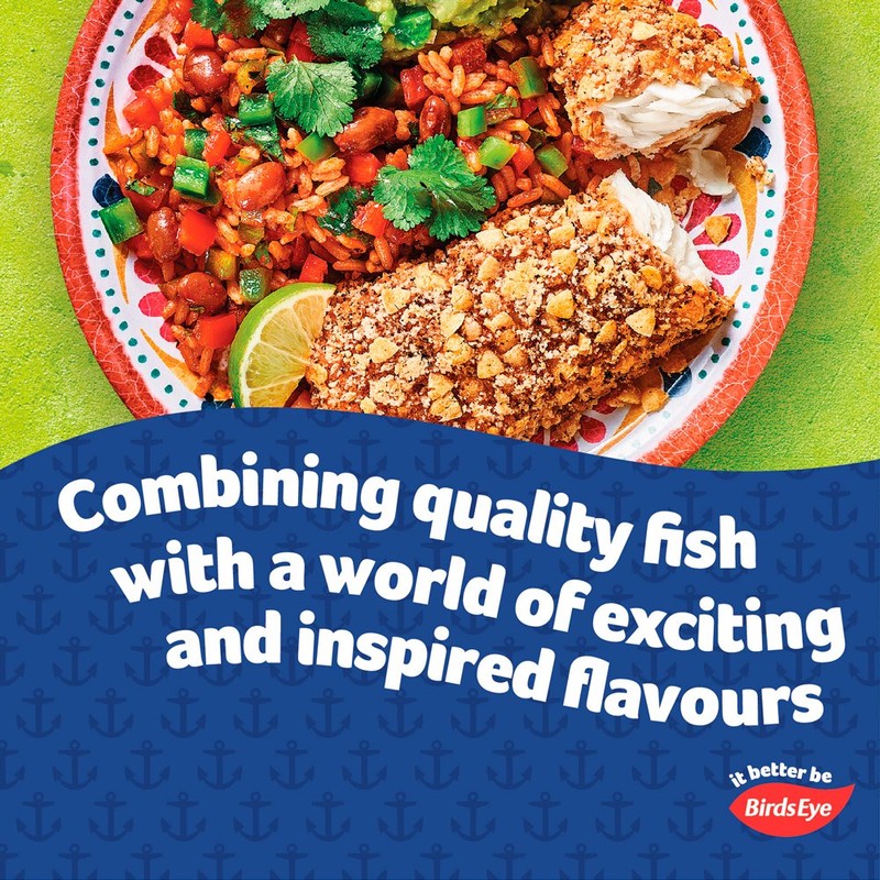 Birds Eye 2 ASC Mexican Tortilla Fish Fillet - Ocado