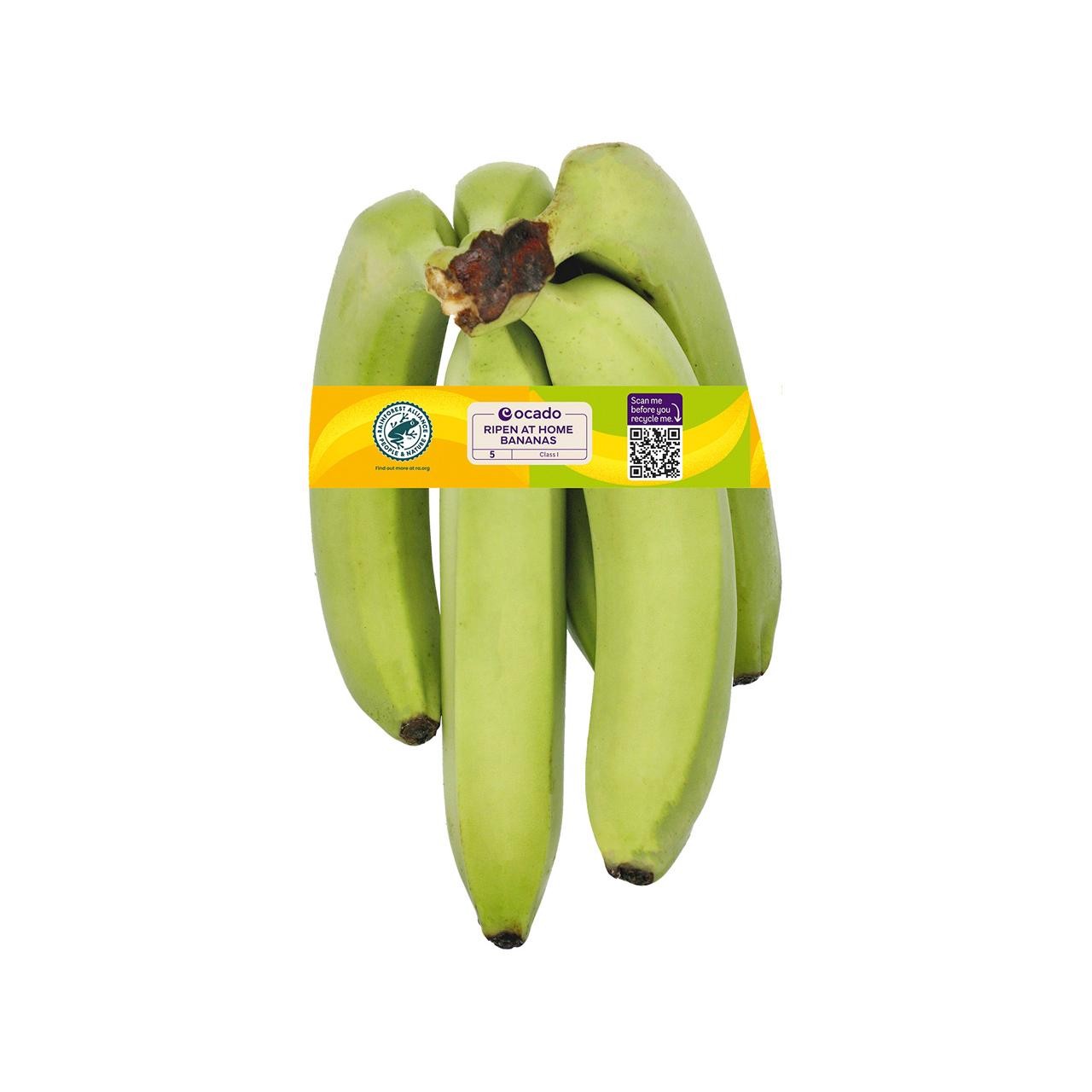 Ocado Rainforest Alliance Ripen at Home Bananas - Ocado