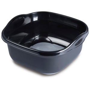 Addis Premium Soft Touch Washing Up Bowl, Black / Grey - Ocado