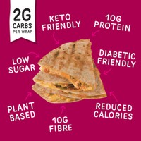 Fitbakes Low Carb Tortilla Wraps Keto Bread Protein Wrap - Ocado