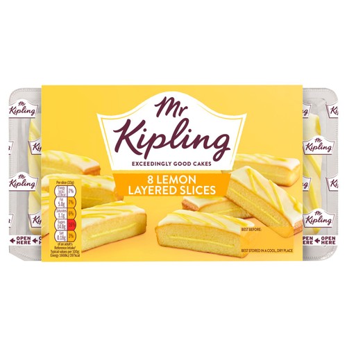 Mr Kipling Lemon Slices - Ocado