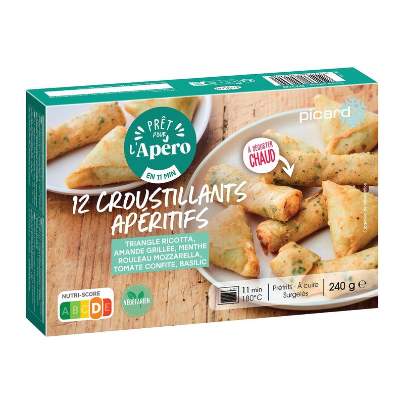 Picard - 12 Crispy Veggie Party Food - Ocado