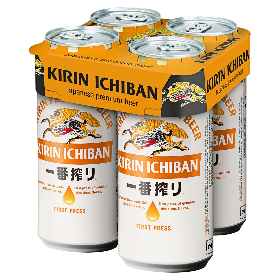 Kirin Ichiban Lager Beer Cans - Ocado