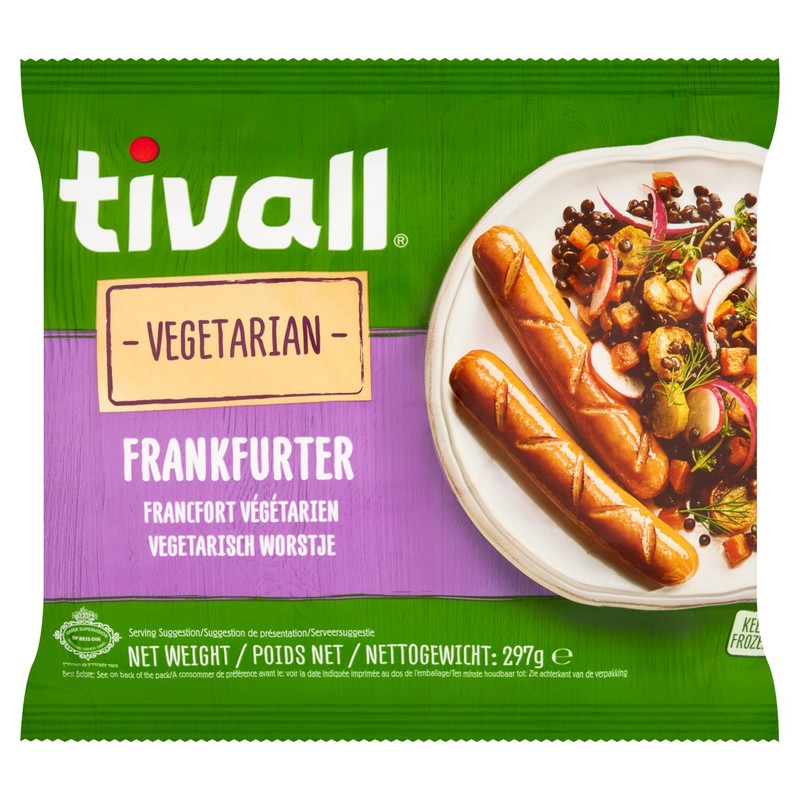 Tivall Vegetarian Frankfurters - Ocado