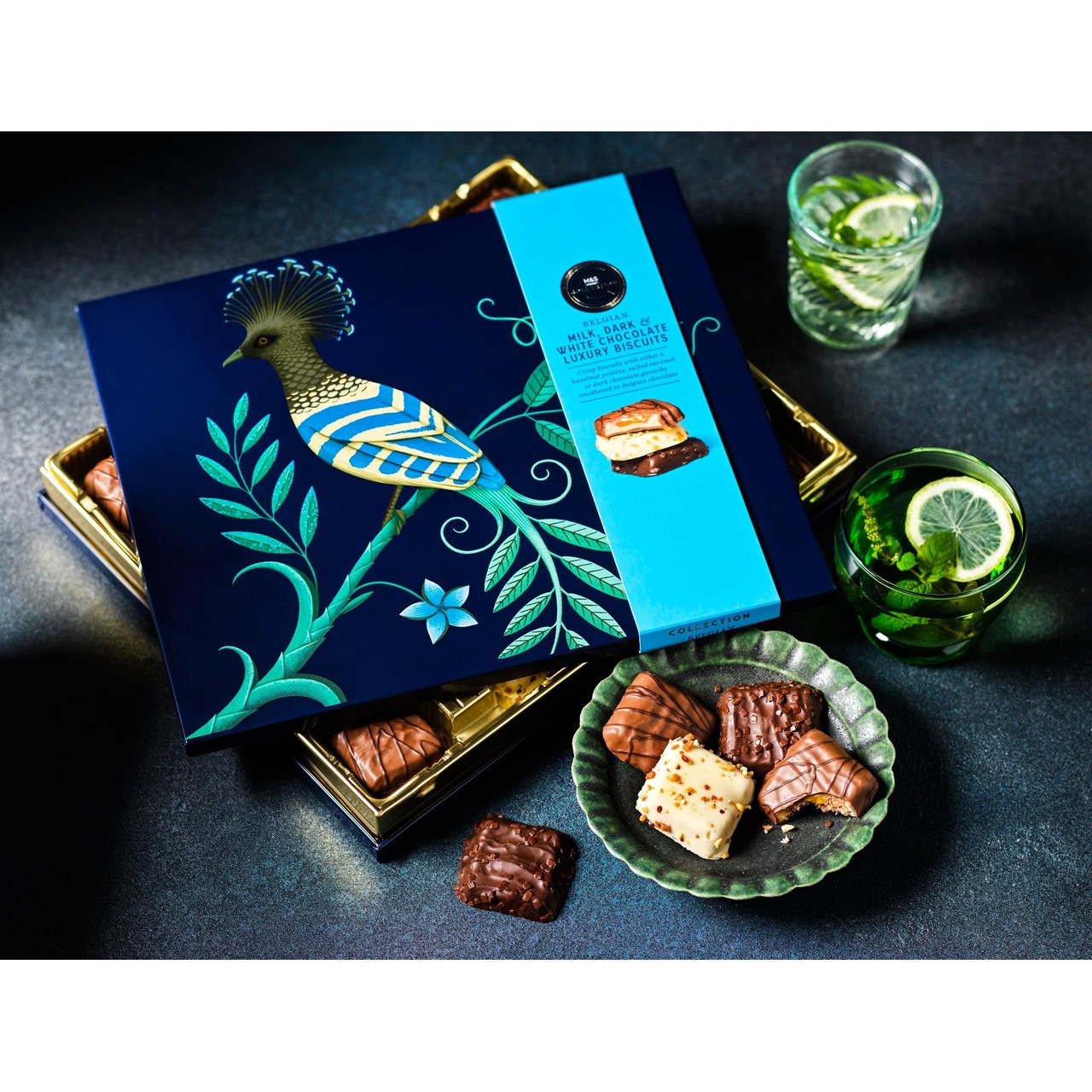 M&S Collection Belgian Biscuits Tin - Ocado