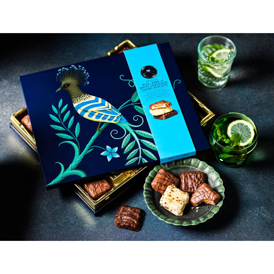 M&S Collection Belgian Biscuits Tin - Ocado